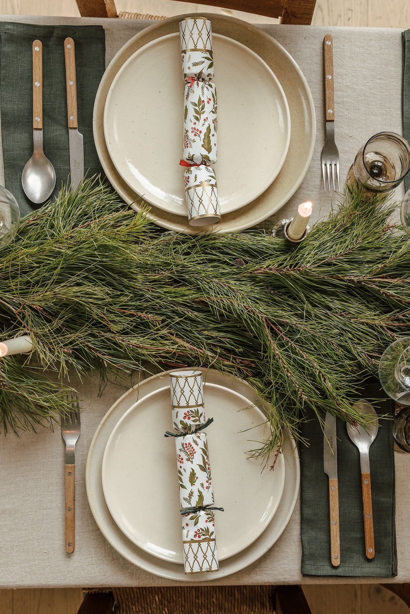 Fresh Holiday Pine Garland - Holiday Garlands – Gracious Garlands