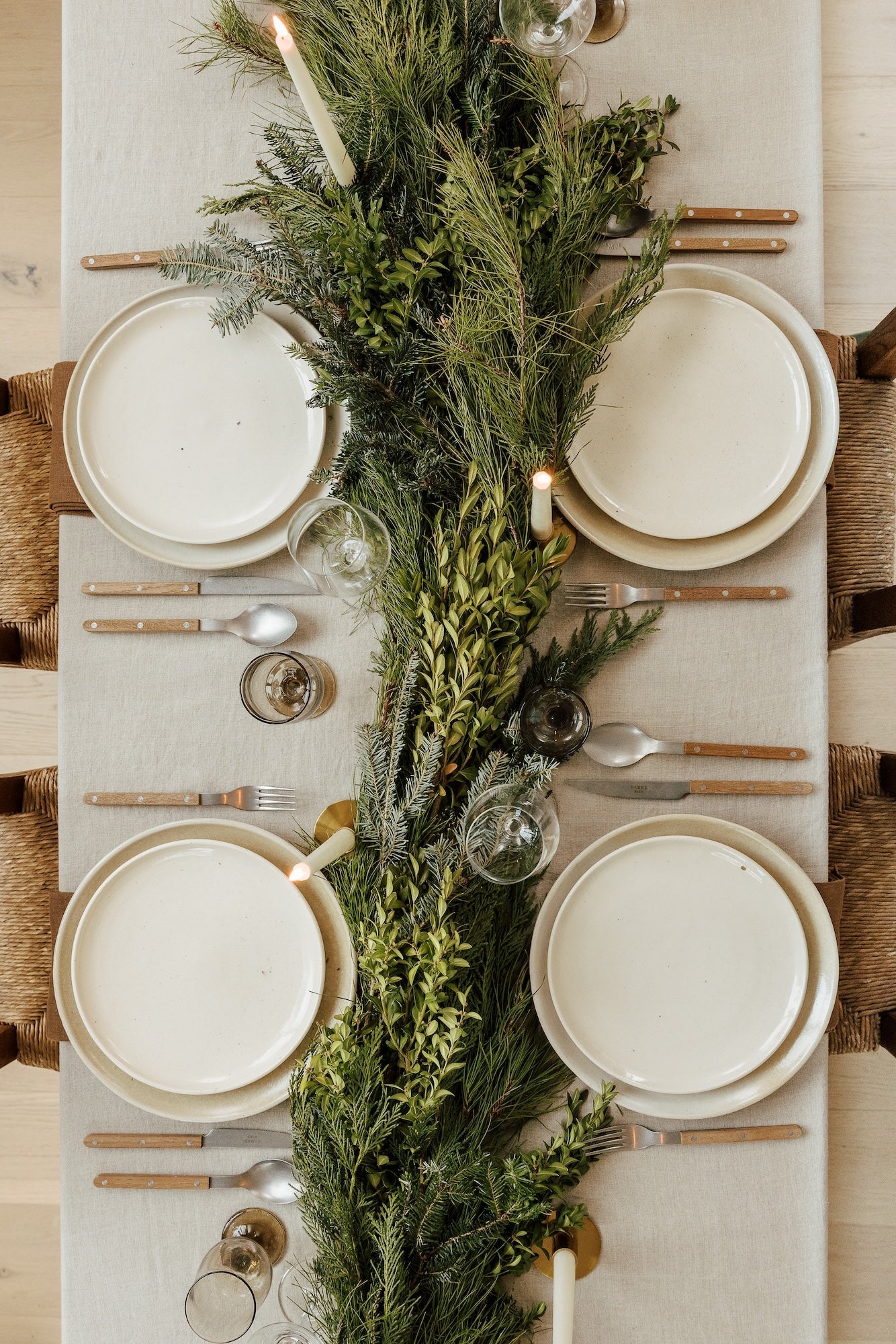 Ultimate Evergreen Mix Wreath & Garland Combo Box – Gracious Garlands